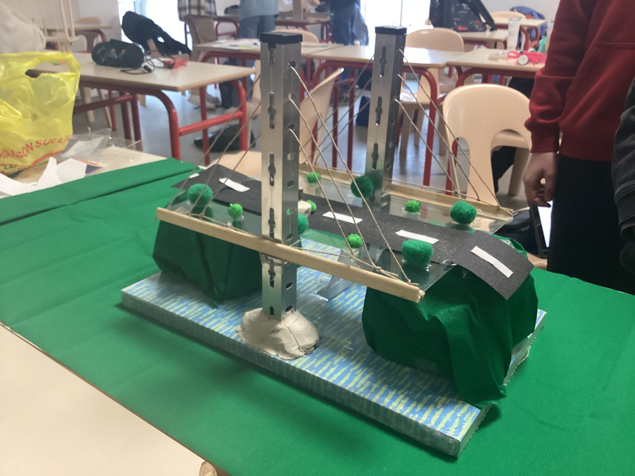 Réalisation d’une maquette de pont Technologie 5ème – Saint Elme